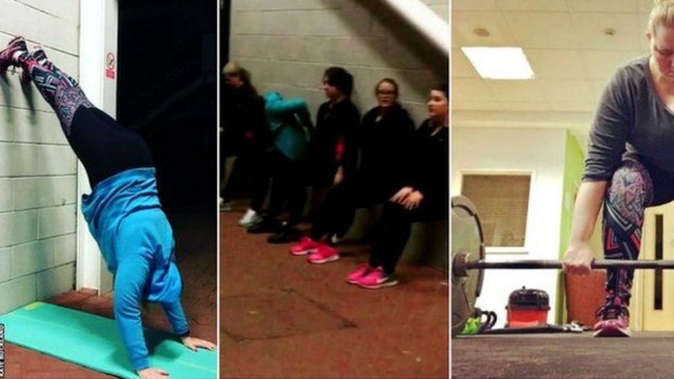 The plus-size personal trainer aiming for 'strong not skinny' - BBC Sport