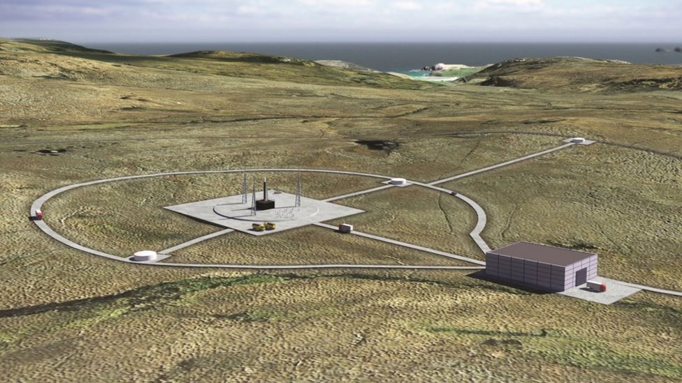 Western Isles in race to open UK's first spaceport - BBC News