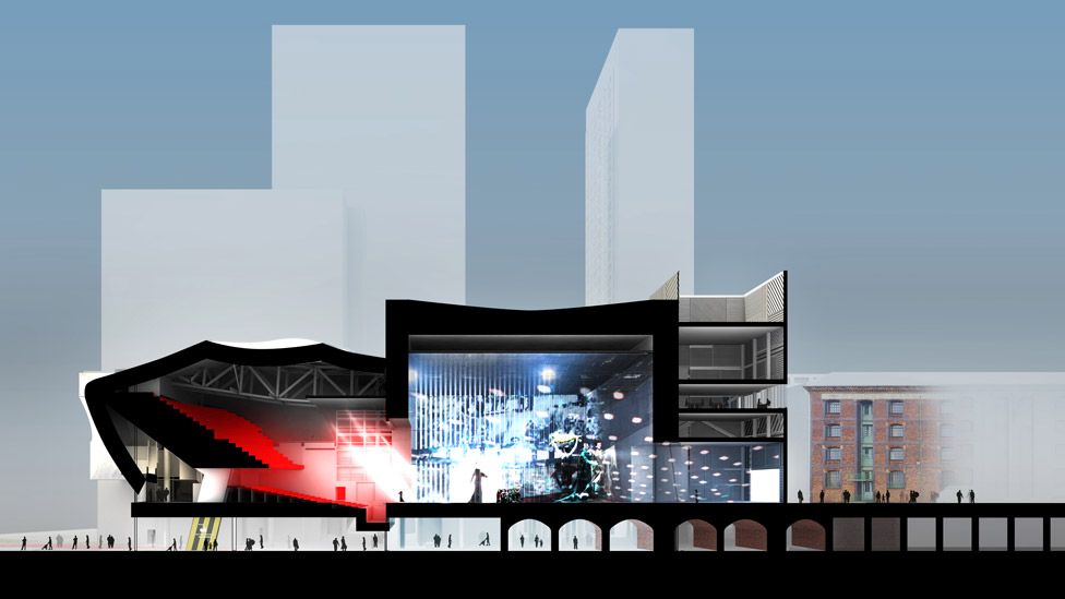 Designs approved for Manchester's £110m Factory arts venue - BBC News