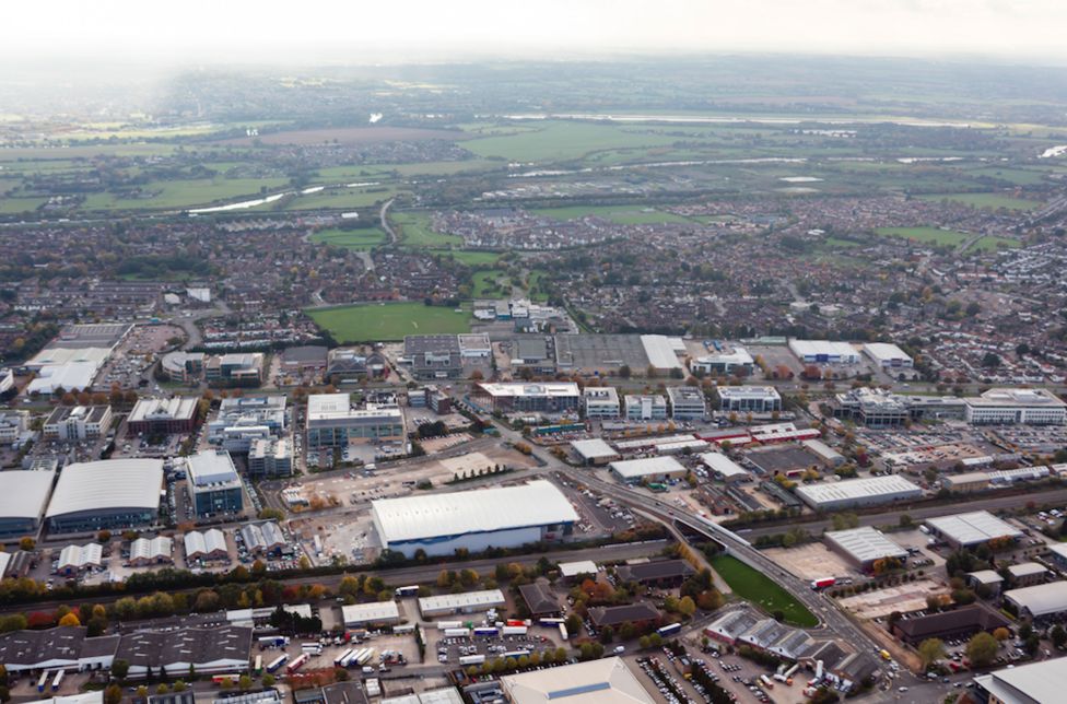 Slough Trading Estate celebrates 100 years of industry - BBC News