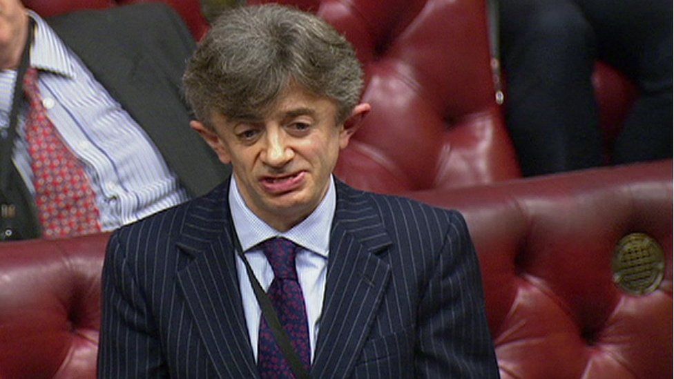 Peer threatens to resign whip after disability post scrapped - BBC News