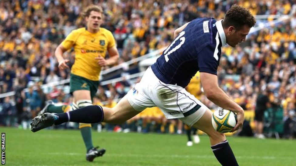 Australia 19-24 Scotland: Second tour win for Gregor Townsend's side ...