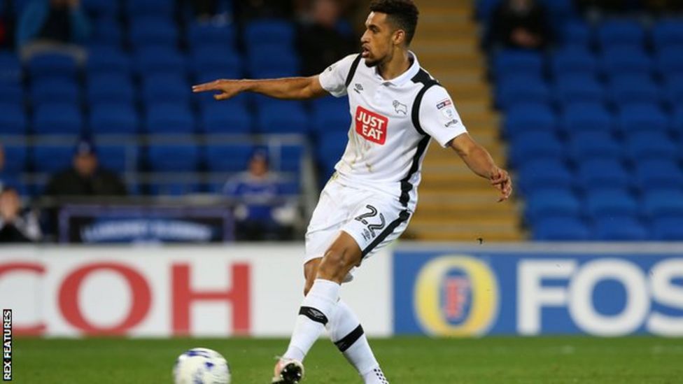 Nick Blackman: Derby County striker out for six weeks with knee injury ...