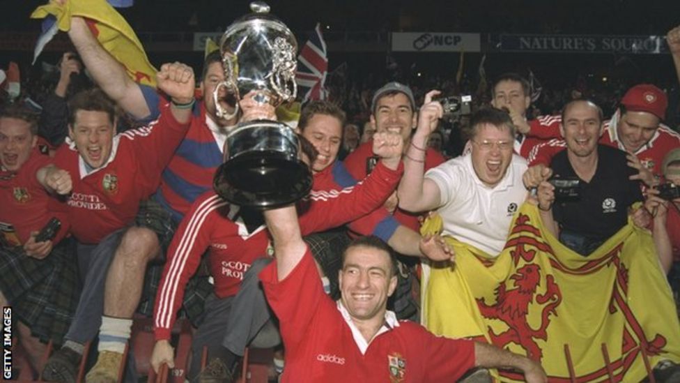 Lions 1997 celebrations - BBC Sport