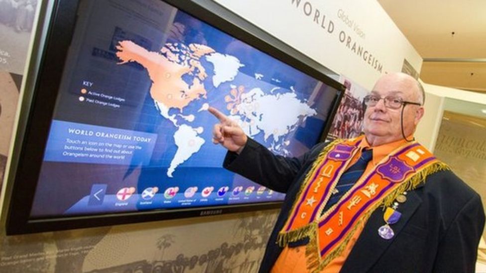 Orange Order: Warm welcome and tough talking as Catholic college opens ...