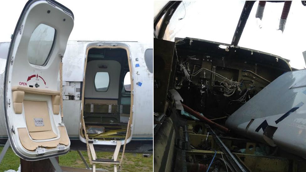 Cessna jet school classroom transformation under way - BBC News
