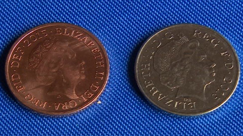 'Silver' 2p sells for £1,350 - 67,500 times face value - BBC News