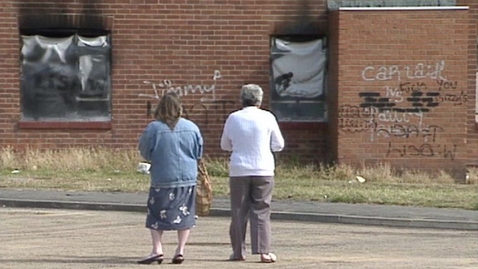 Meadow Well: Is the stigma unfair 30 years after riots? - BBC News