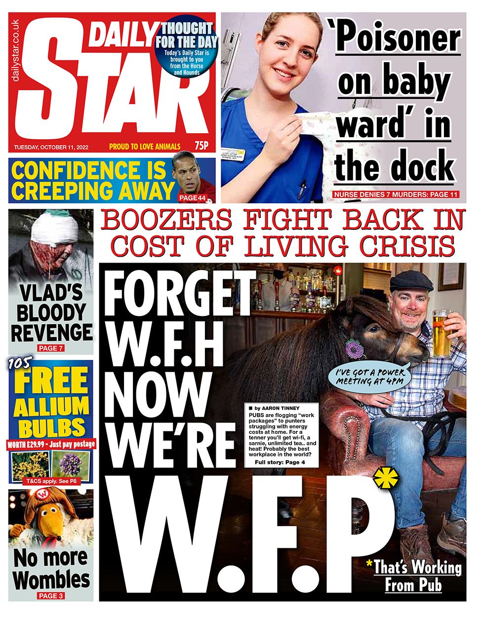 Newspaper headlines: 'NHS nurse in dock' accused of baby murders, and ...