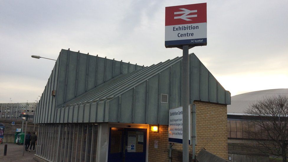 SECC station unlikely to change name after centre rebrand - BBC News