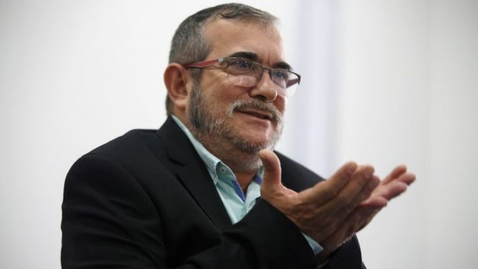 Colombia foils attempt to assassinate ex-Farc leader Timochenko - BBC News