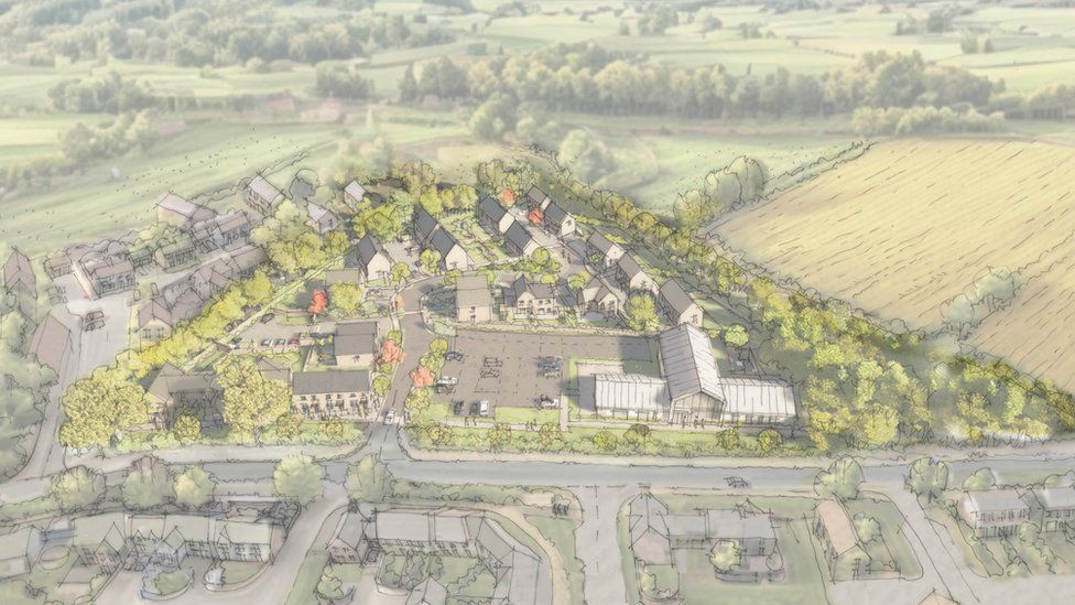 New Tetbury GP surgery and homes given go ahead - BBC News
