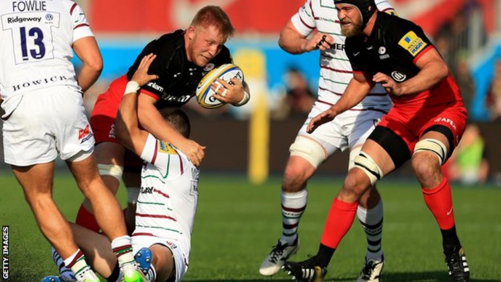Premiership: Saracens 24-14 London Irish - BBC Sport
