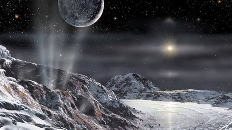 Does Pluto have ice volcanoes? - BBC Newsround
