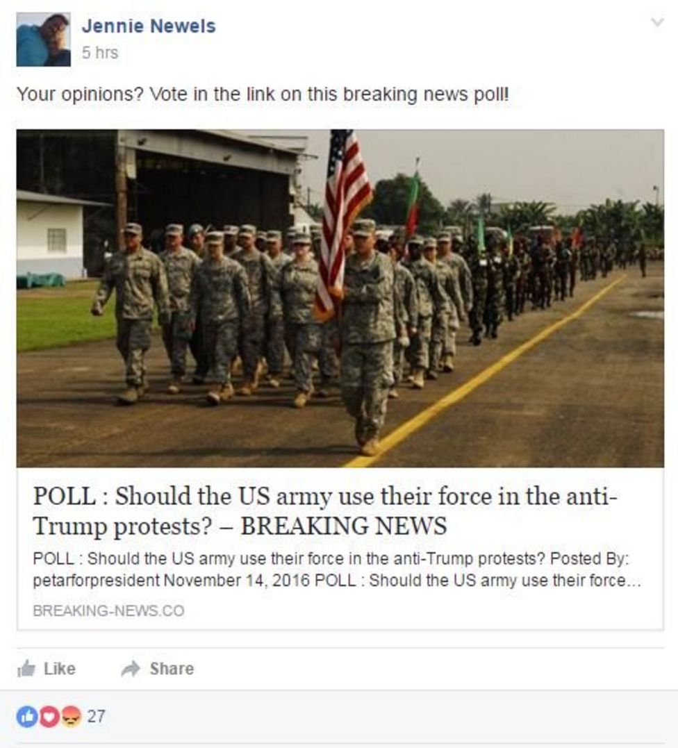 US Election 2016: Trump's 'hidden' Facebook army - BBC News