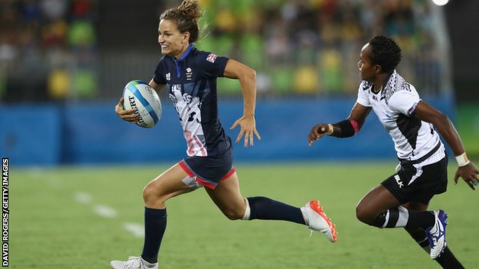 Dual rugby star Jaz Joyce 'living the dream' with Team Wales - BBC Sport