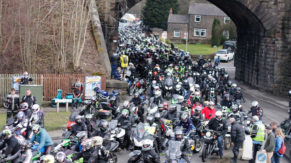 Matlock parking charges for bikers approved despite protest - BBC News