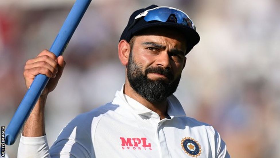 Virat Kohli steps down as India Test captain - BBC Sport