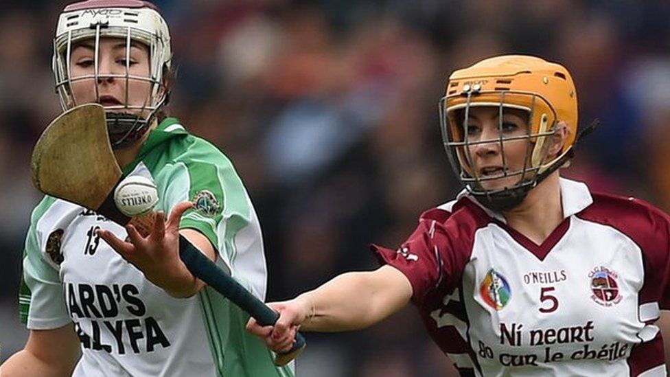 Ladies Gaelic football on top of the world - BBC News