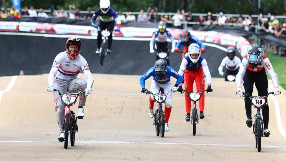 BMX Racing World Cup: Britain's Kye Whyte wins gold in Brisbane - BBC Sport