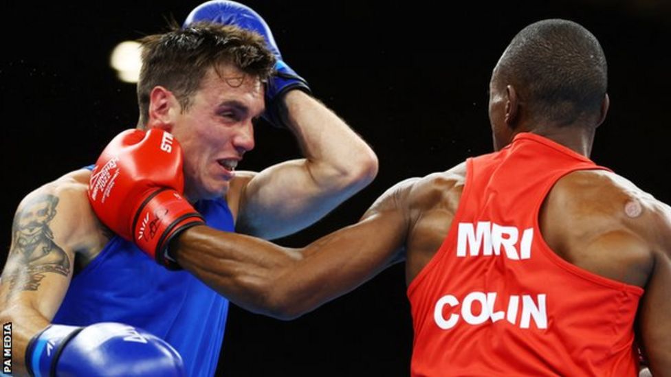 Commonwealth Games: Jersey's Tom Frame loses on boxing debut - BBC Sport