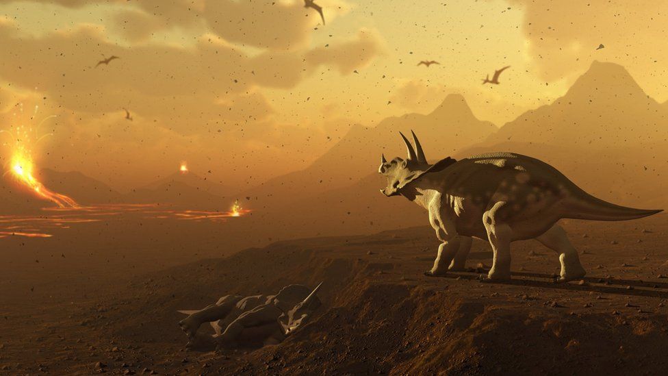 Dinosaurs: Did volcanos play a part in their extinction? - BBC Newsround