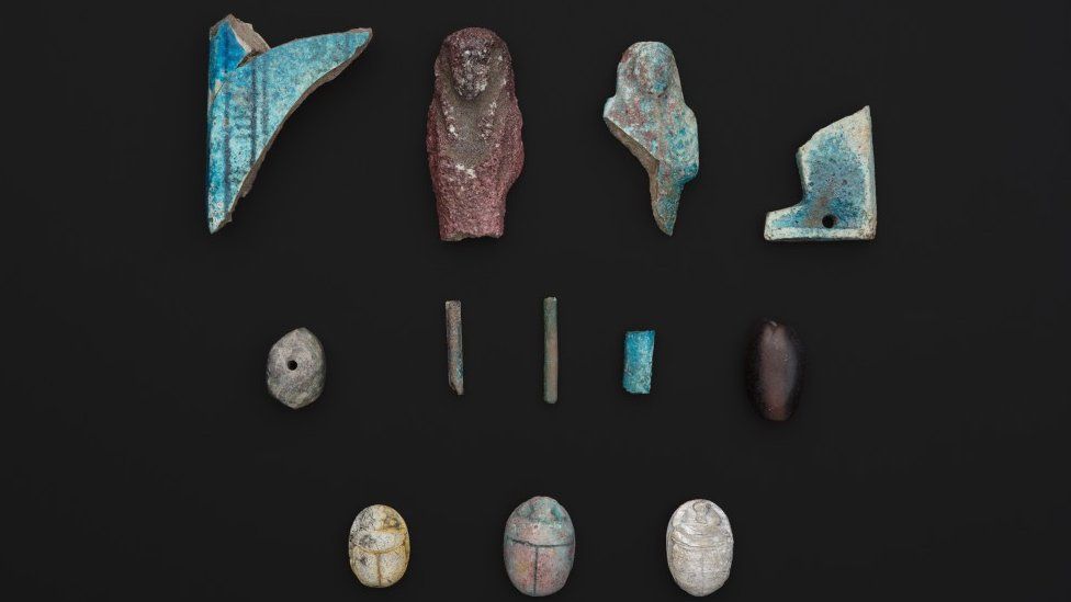 Museum display shows how Egyptian artefacts were discovered in Fife ...
