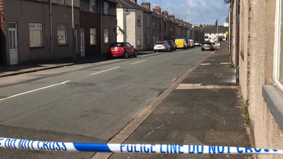 Barrow murder arrest after pensioner's death - BBC News