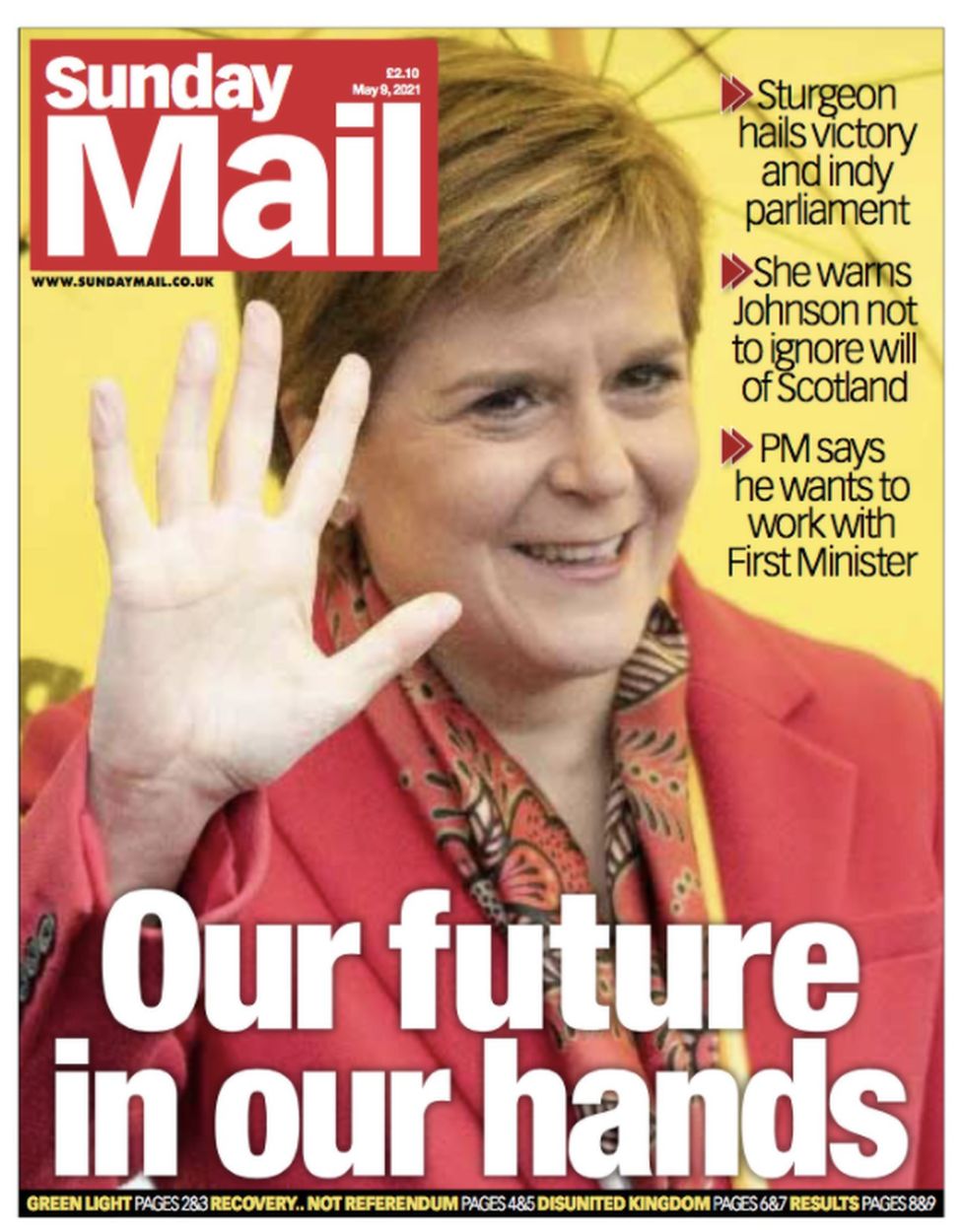 Scotland's papers: Sturgeon's indyref2 vow and Stewart makes history ...