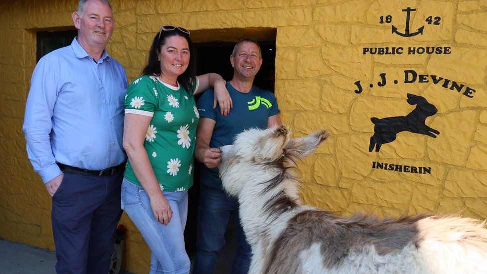 Banshees of Inisherin: Film set pub is saved and opens for business ...