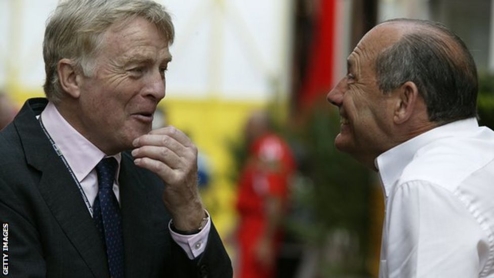 Max Mosley obituary: A dizzying intellect; an intimidating man - BBC Sport