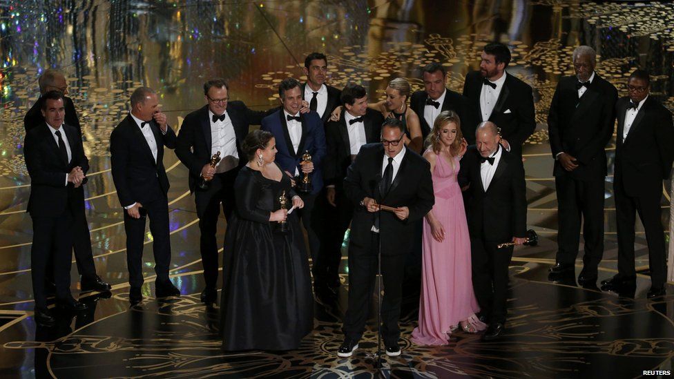 In pictures: Oscars ceremony - BBC News