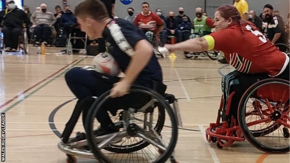 Wheelchair rugby league: Wales 70-34 Scotland - Stephen Halsey and Gary ...