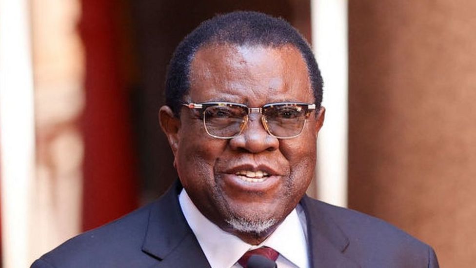 Hage Geingob death: Namibia's new President Mbumba sworn-in hours after ...