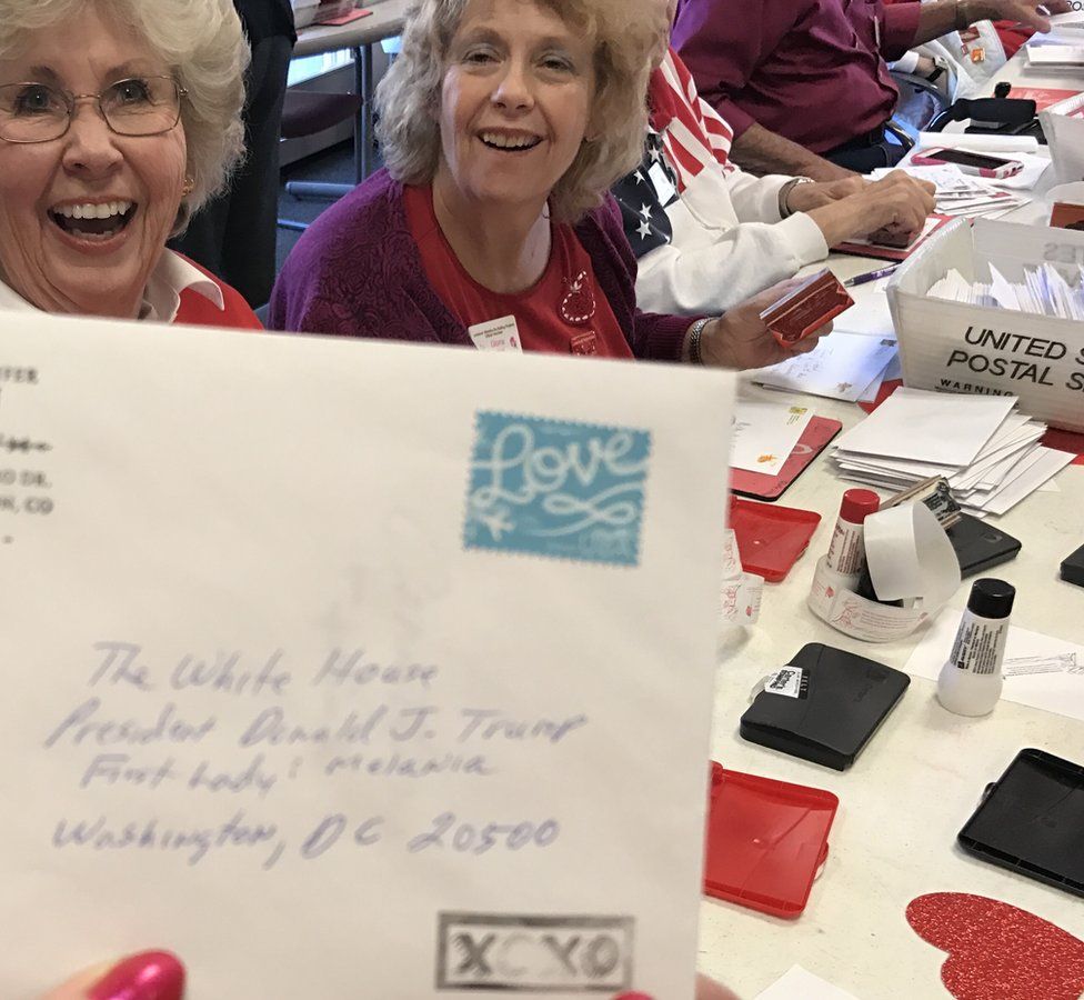 The town with the world's most romantic postmark - BBC News