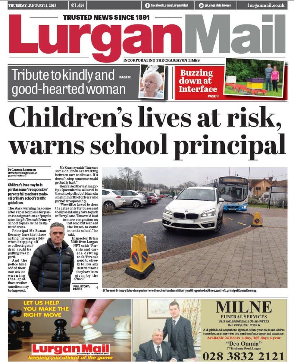 Weekly NI Paper Review: MLA expenses and gas disruption - BBC News