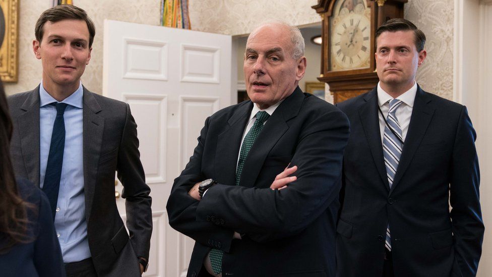 Chief of staff expresses regret over security protocol - BBC News