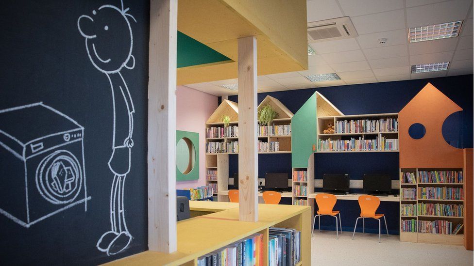 Blackpool library and laundry room shortlisted for RIBA award - BBC News