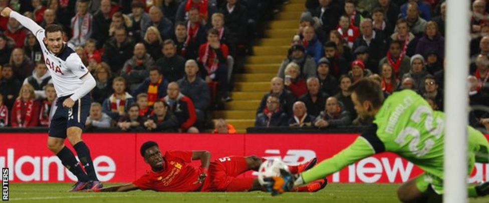 Liverpool 2-1 Tottenham Hotspur - BBC Sport