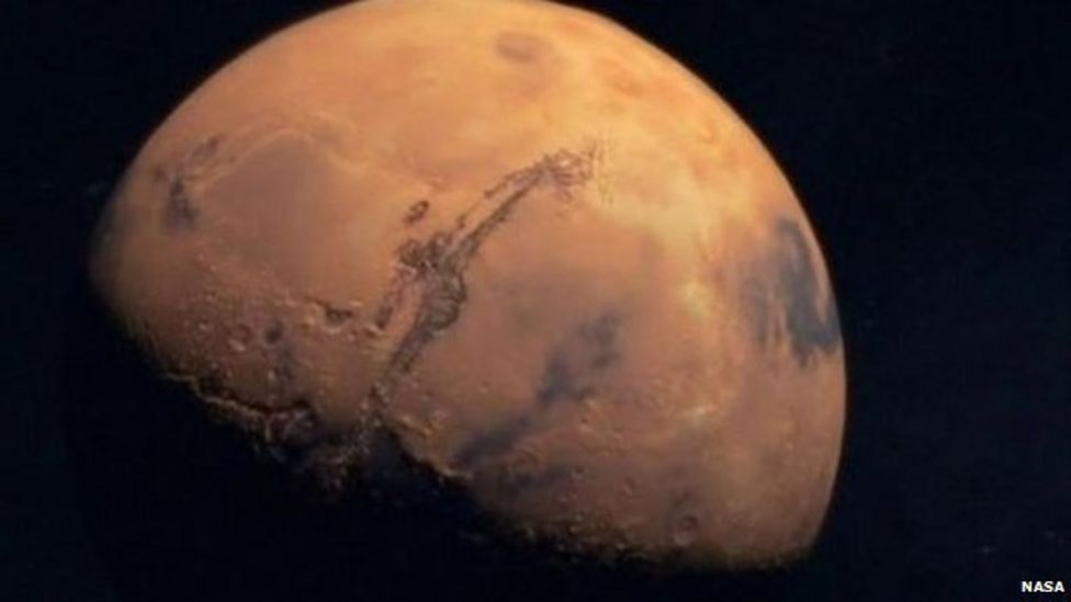 Methane gas clue to 'life on Mars' - BBC News