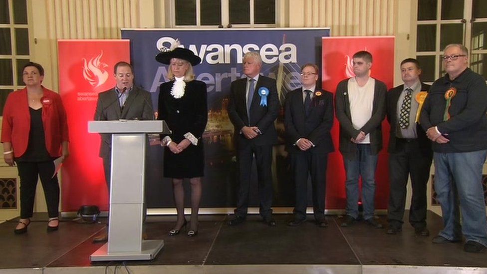 Labours Tonia Antoniazzi Wins Gower Seat Back From Tories Bbc News