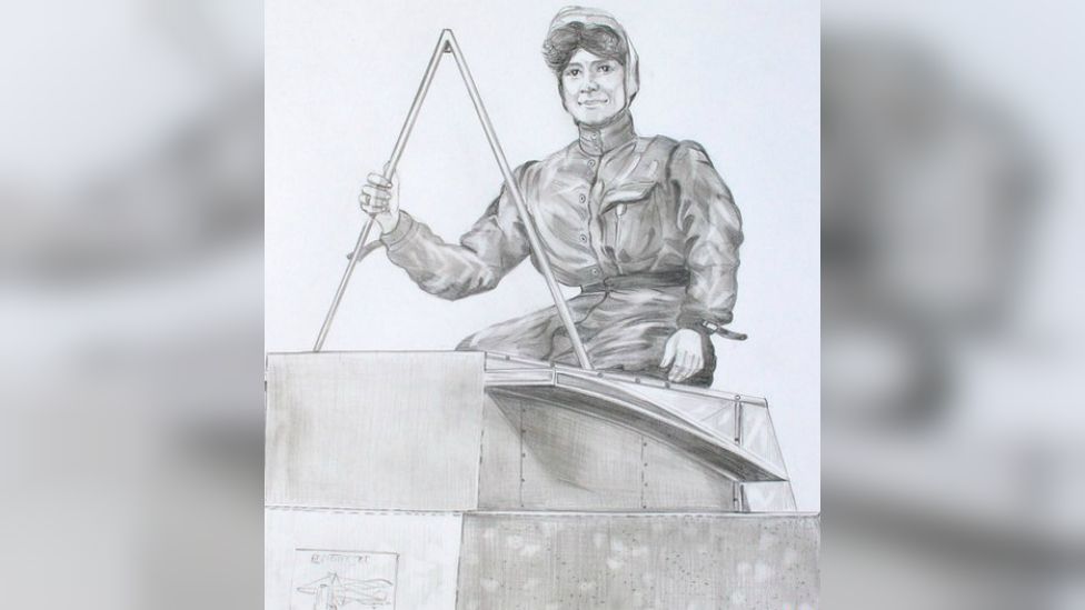 Edith Cook: Statue of first female pilot 'underwhelming' - BBC News