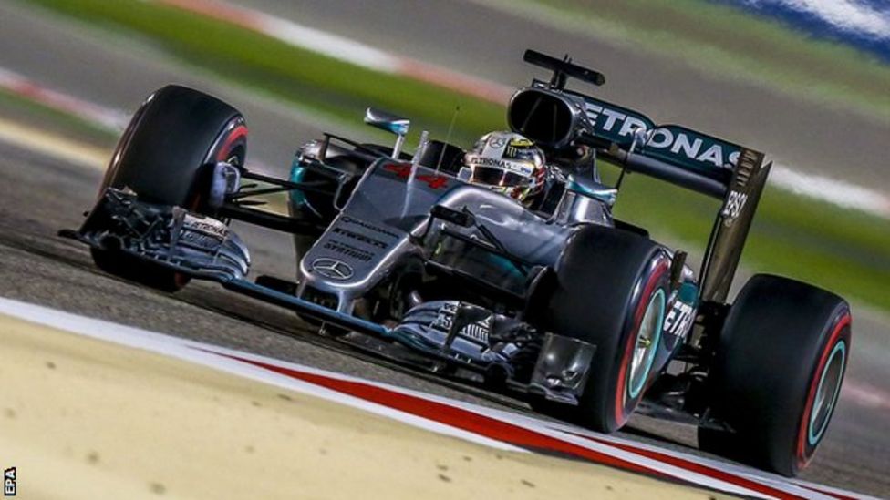 Lewis Hamilton: Bahrain GP slow start not entirely my fault - BBC Sport