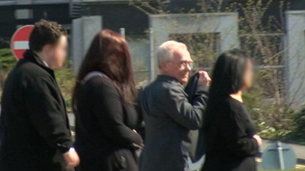 'Upskirter' who used shoe camera in Colwyn Bay sentenced - BBC News