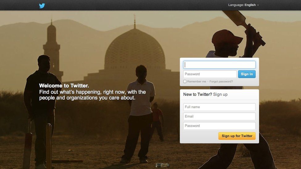 Twitter launches 'engaging' new homepage - BBC News