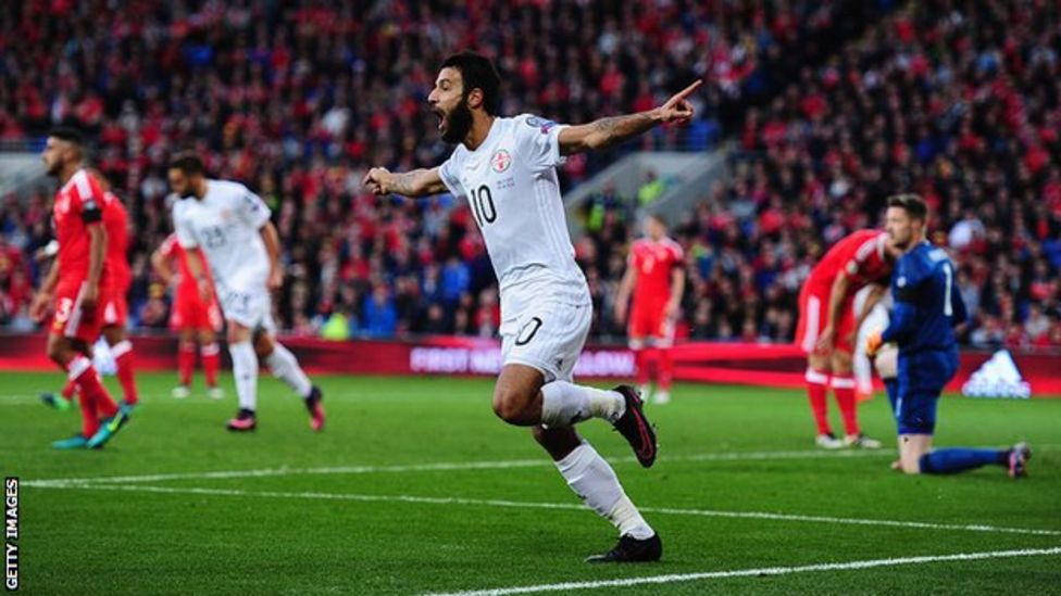 2018 World Cup qualifier: Wales 1-1 Georgia - BBC Sport