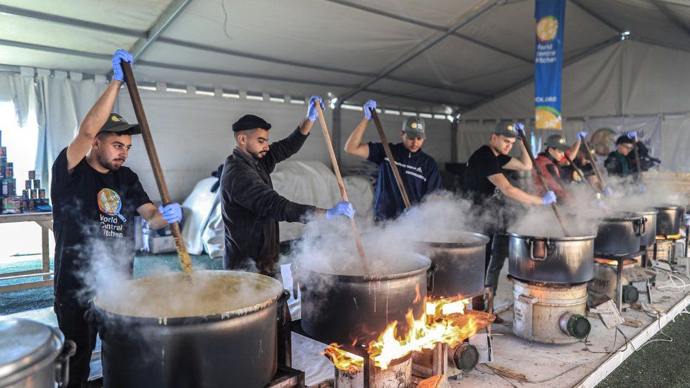 What is World Central Kitchen - the non-profit group struck in Gaza ...