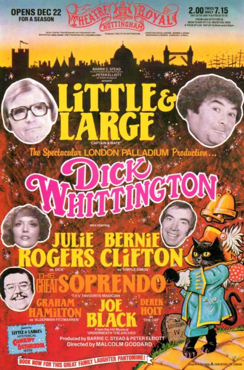 Emu, Grotbags and Hasselhoff: 150 years of panto posters - BBC News