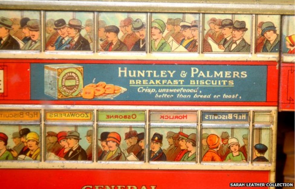 Biscuit tin collection on show at Brighton museum - BBC News