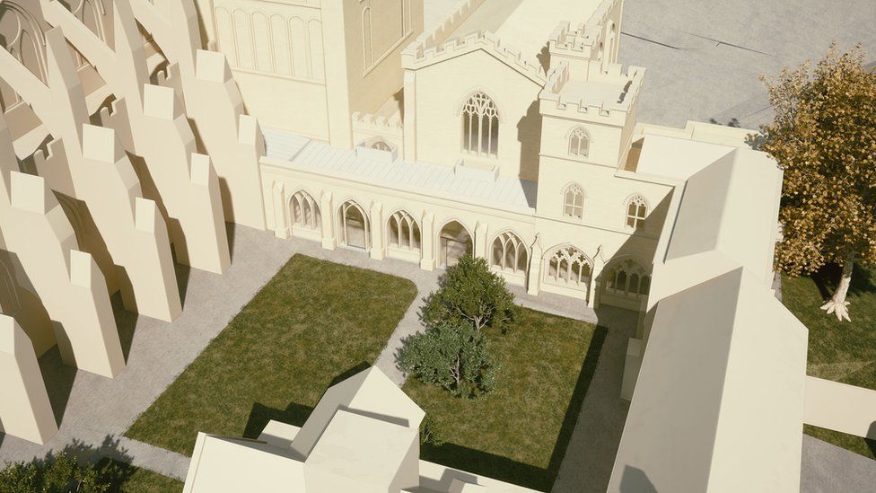Exeter Cathedral begins major building project - BBC News